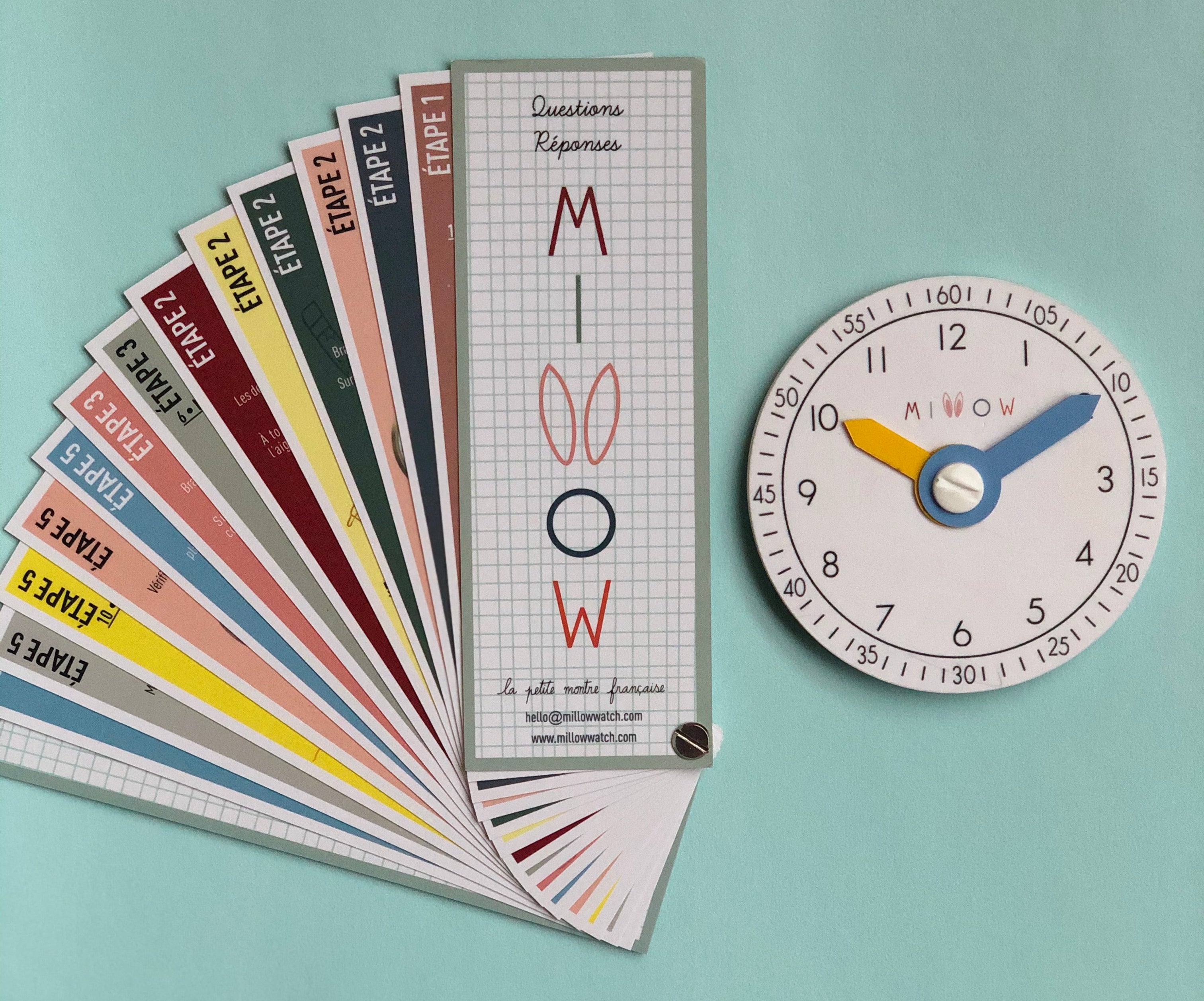 Découvrez le Kit d'Apprentissage de l'Heure de Millow